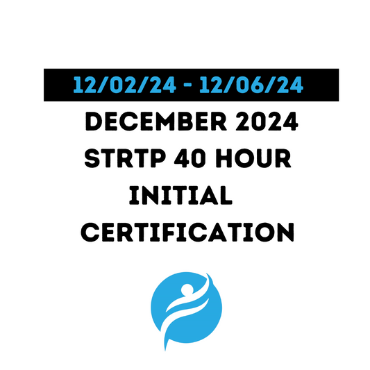 Short-Term Residential Therapeutic Program Initial 40 Hour Certificati ...